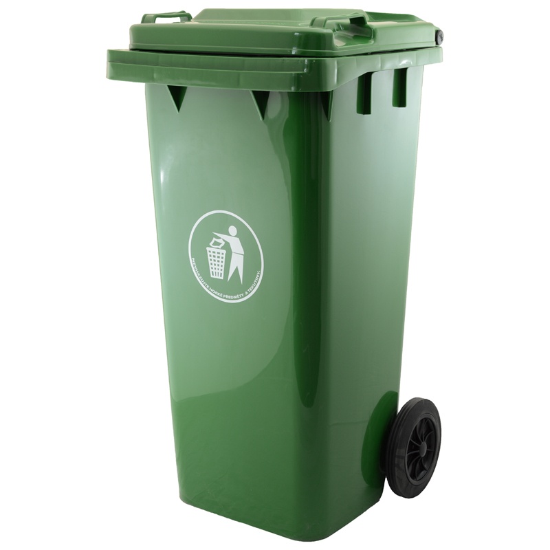 Popelnice plastová 240l zelená 1199 Kč