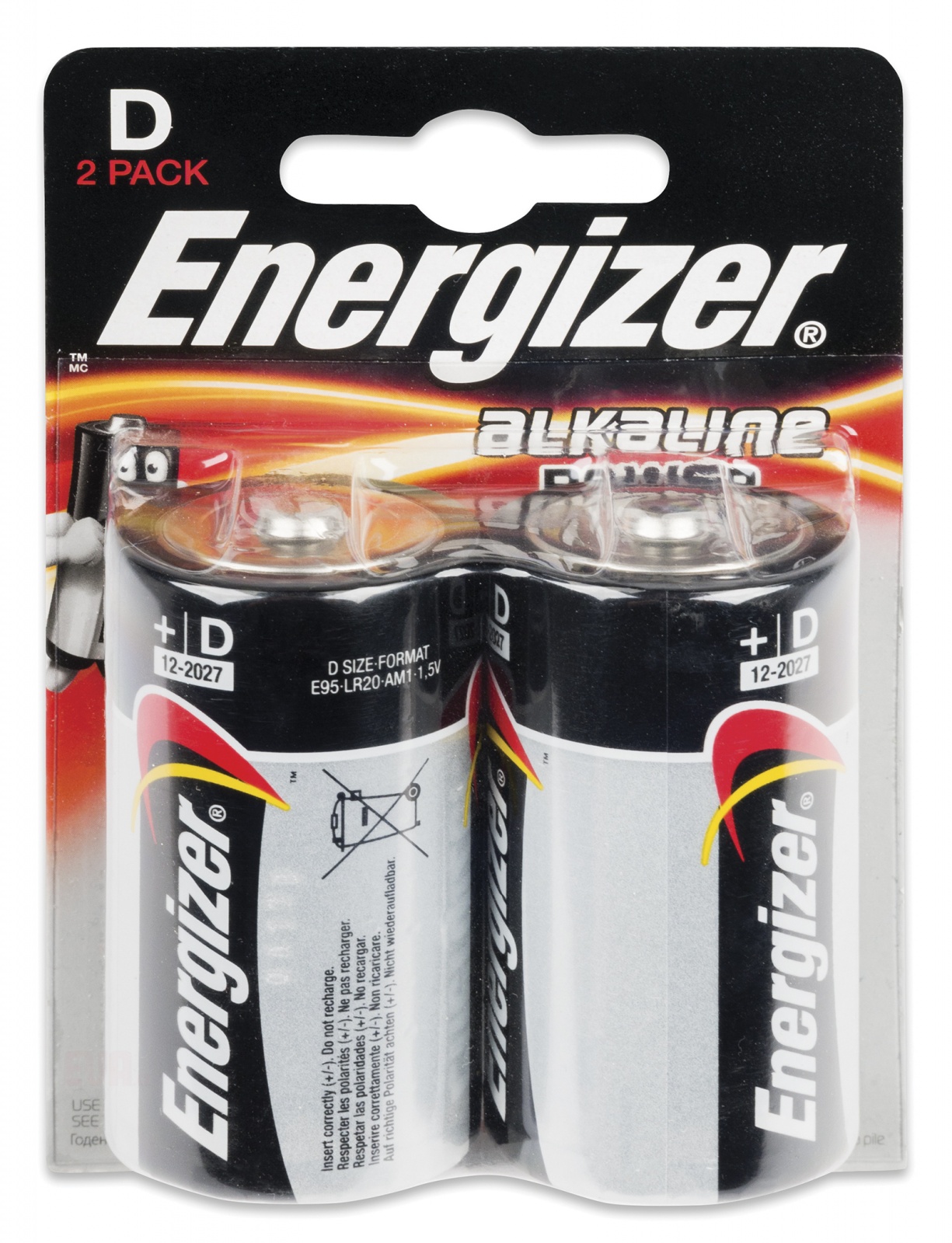 Baterie Energizer LR20, 2xD alkalická 79 Kč