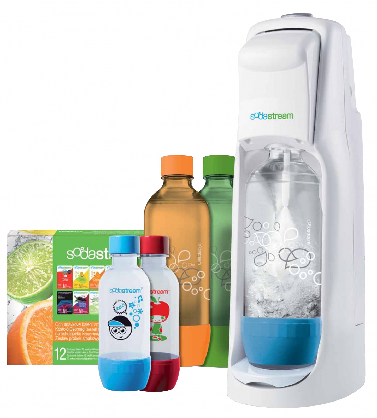 SODASTREAM výrobník sody JET White A200 Mega Pack 1990 Kč