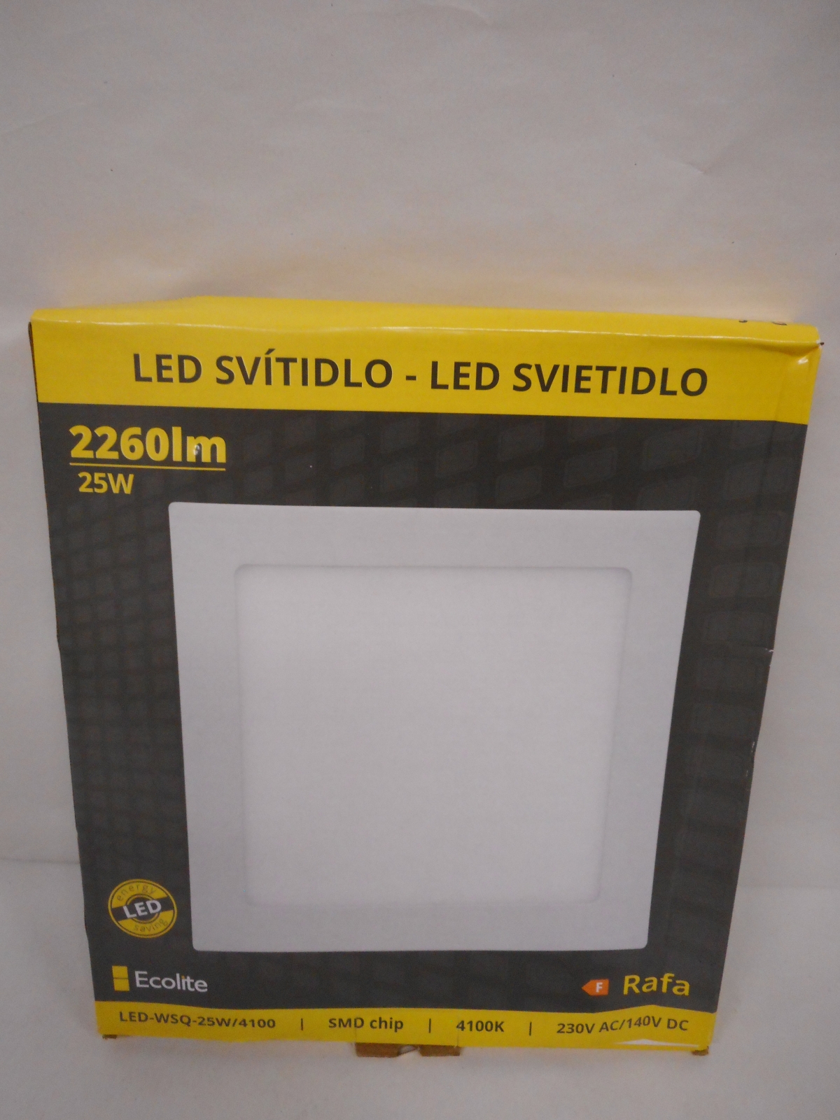 Světlo Rafa LED 25W, 4100K, 2260lm, vestavné 229 Kč