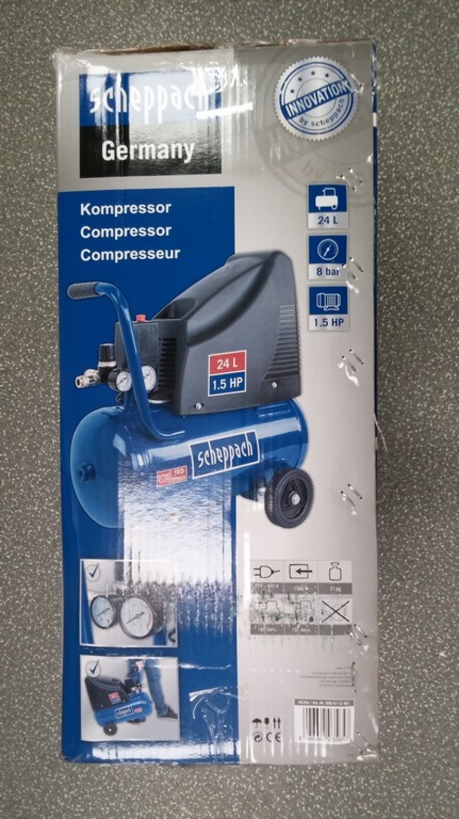 Kompresor Scheppach HC 25o bezolejový 2290 Kč