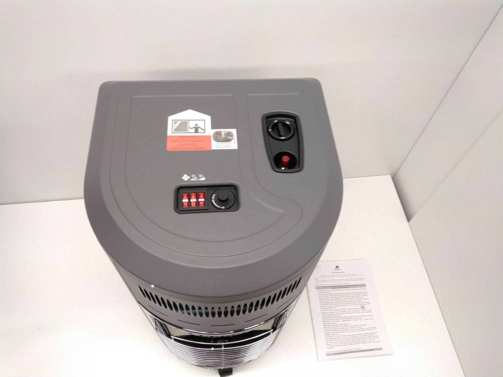 Meva Relax Plus TB15001 kamna plynová/elektro vč. připojení k 5/10/33kg ...