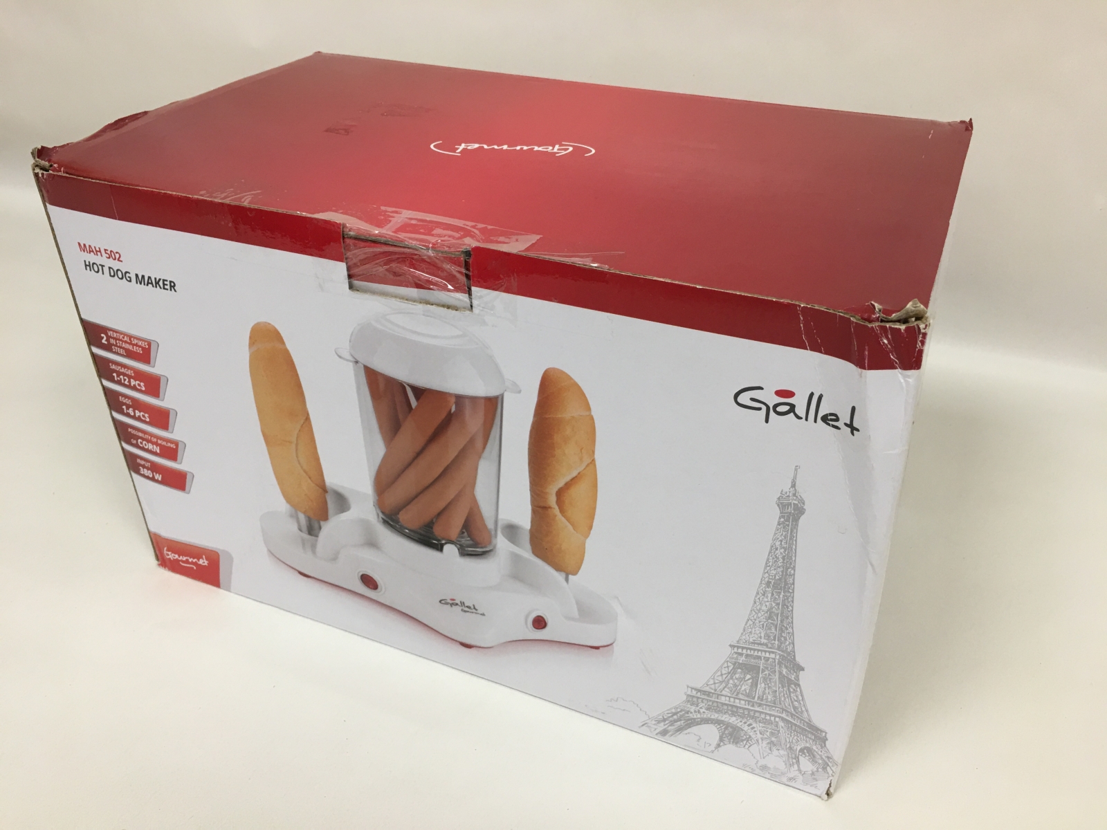Hot dog GALLET MAH 502 Gourmet 690 Kč