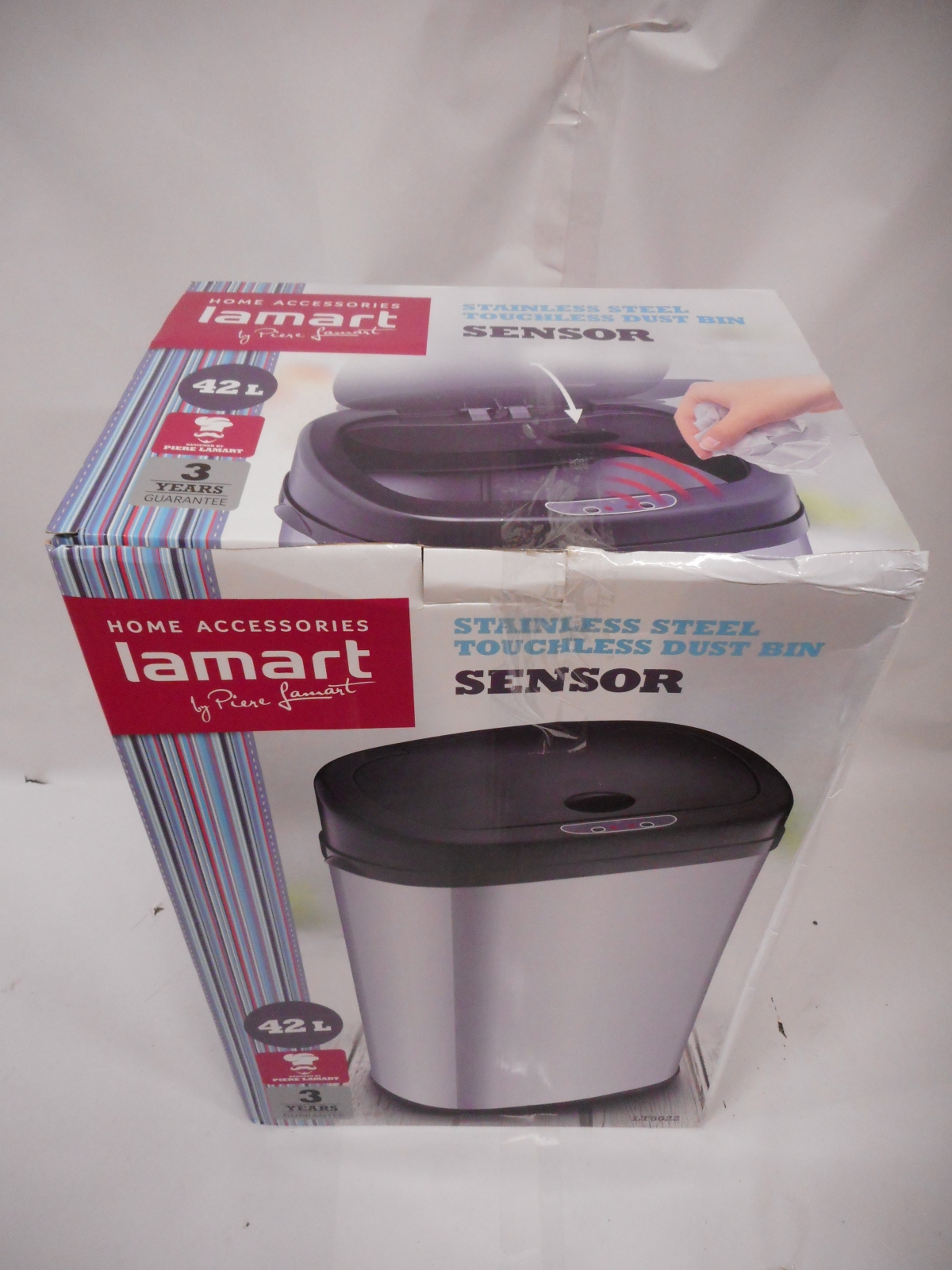 Koš odpadkový Lamart Sensor LT8022 42l bezdotykový 1190 Kč