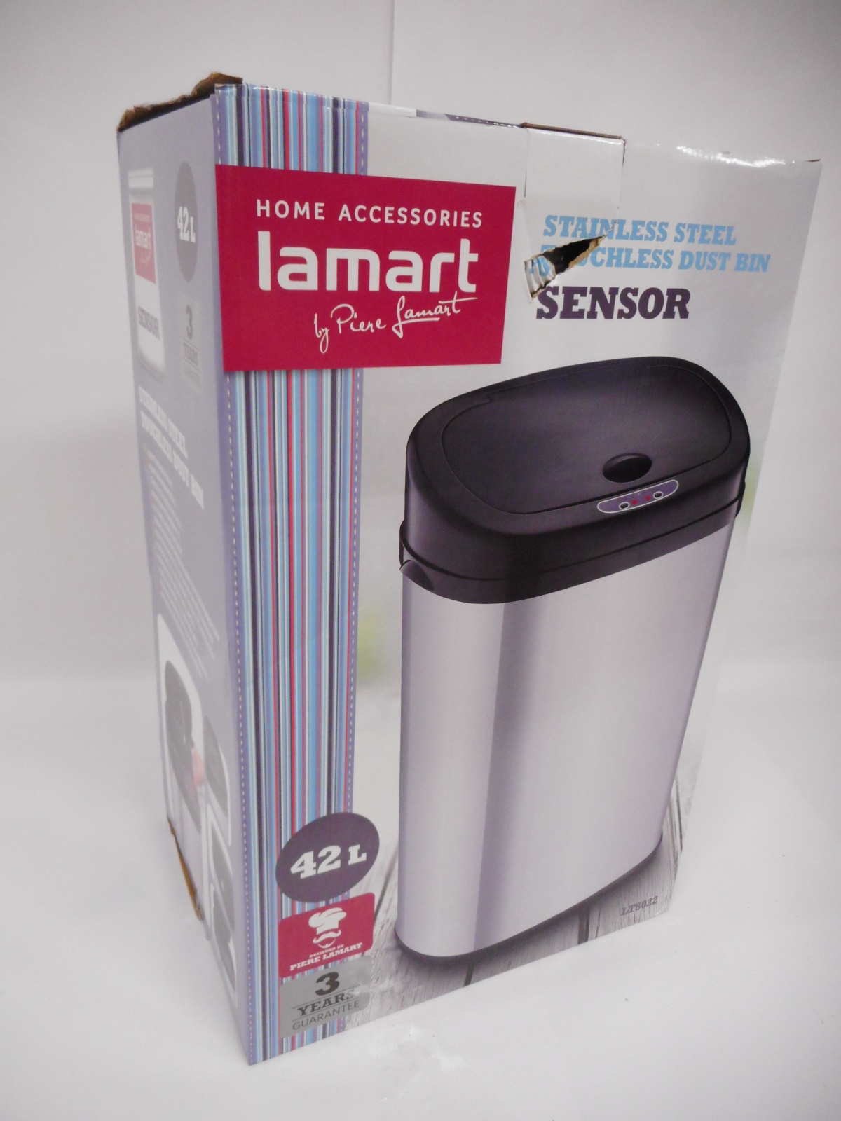 Koš odpadkový Lamart Sensor LT8022 42l bezdotykový 1090 Kč