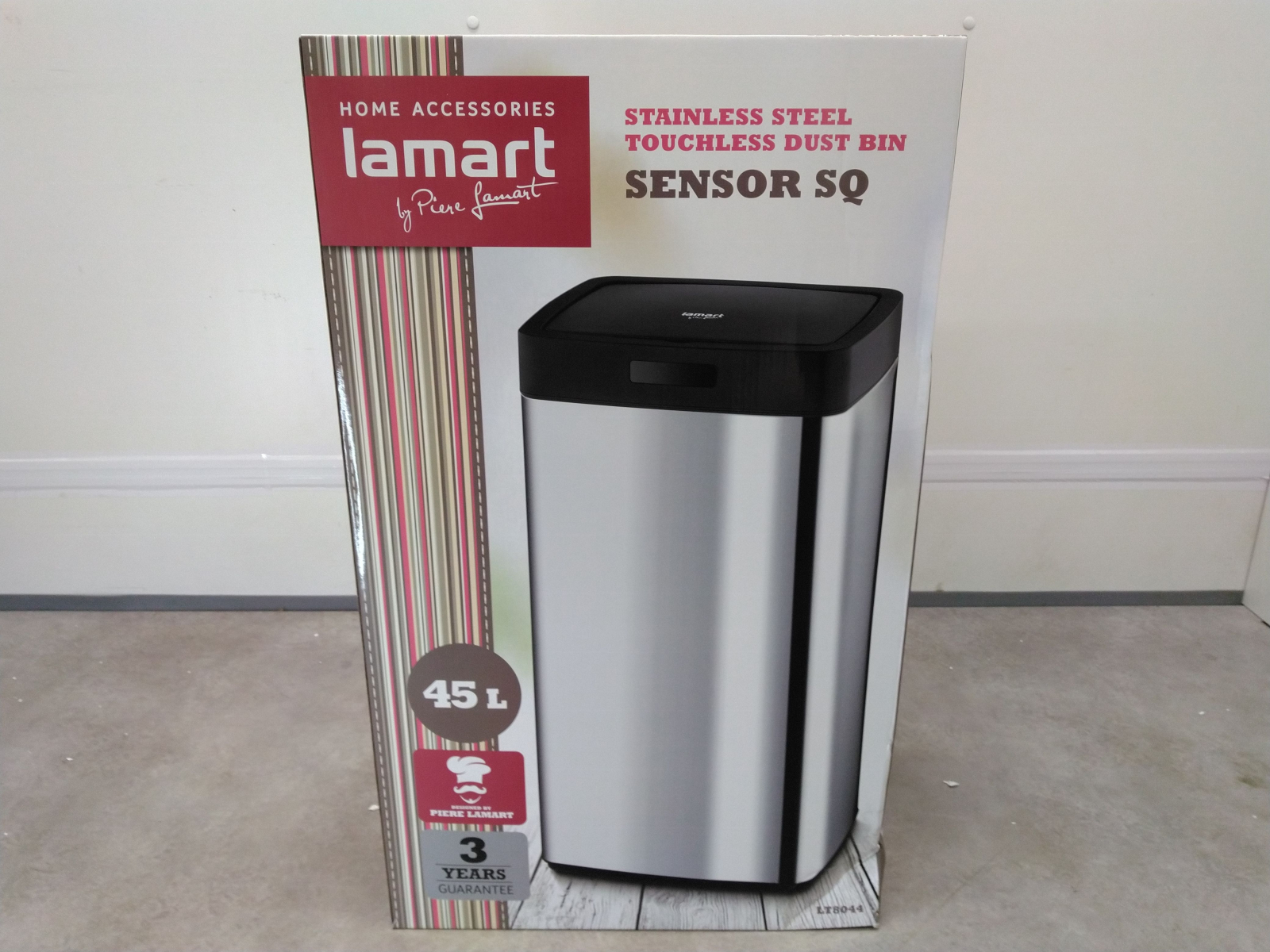 Koš odpadkový Lamart Sensor LT8044 45l bezdotykový 1299 Kč