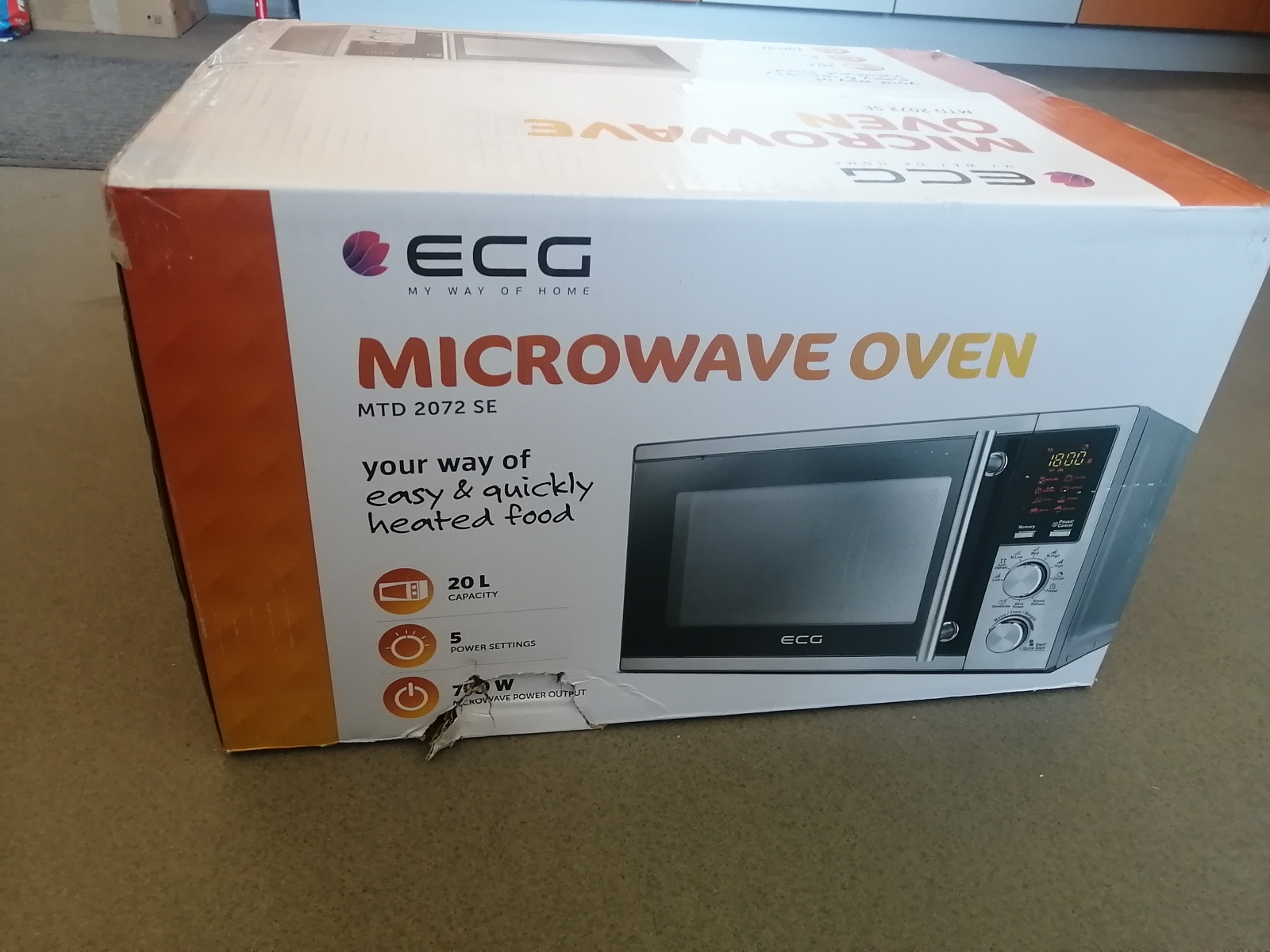 Mikr.trouba ECG MTD 2072 SE 1790 Kč