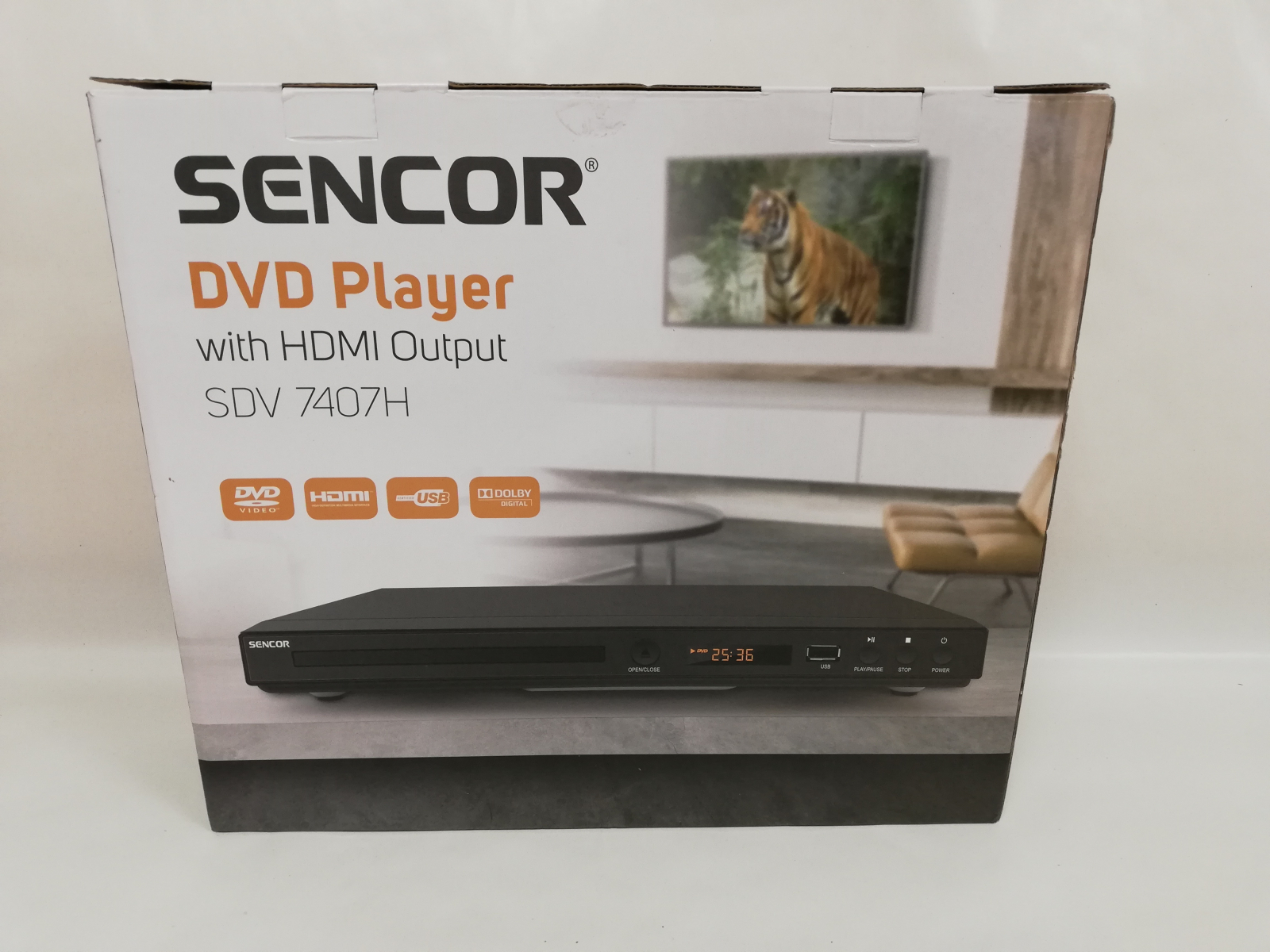 DVD přehrávač SENCOR SDV 7407H 899 Kč