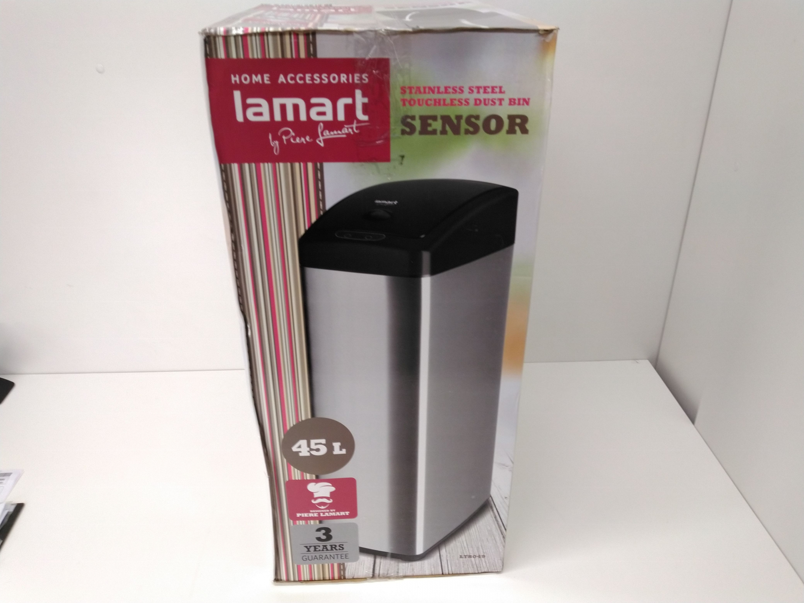 Koš odpadkový Lamart Sensor LT8049 45l bezdotykový 1090 Kč