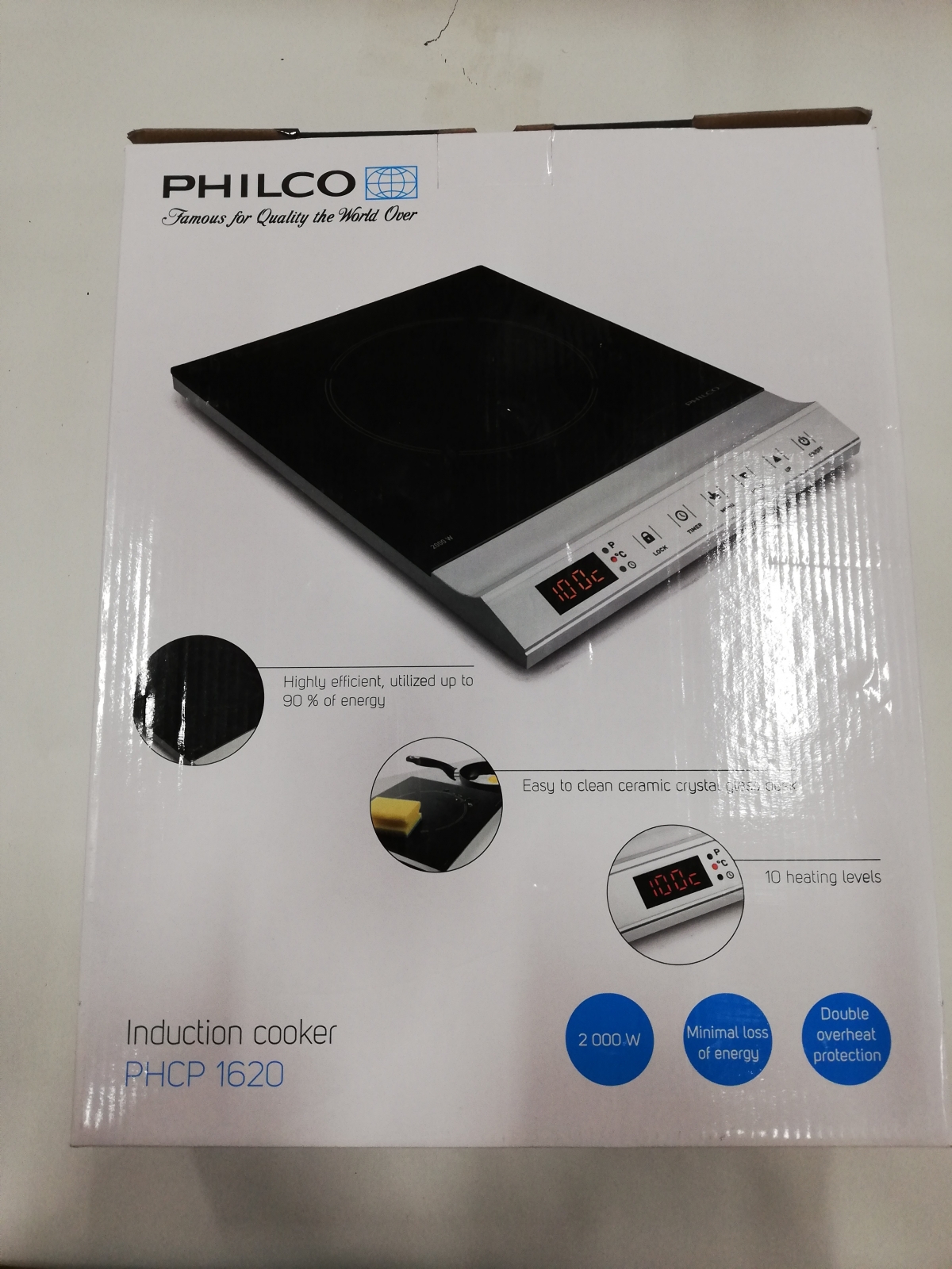 Vařič PHILCO PHCP 1620 indukční 999 Kč