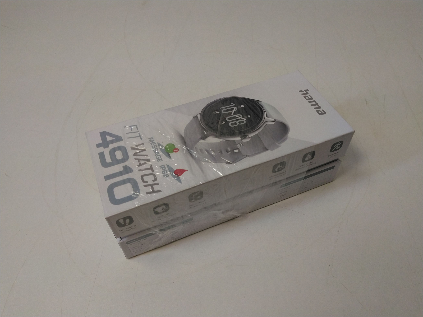 Chytré hodinky Hama Fit Watch 4910, šedé 390 Kč