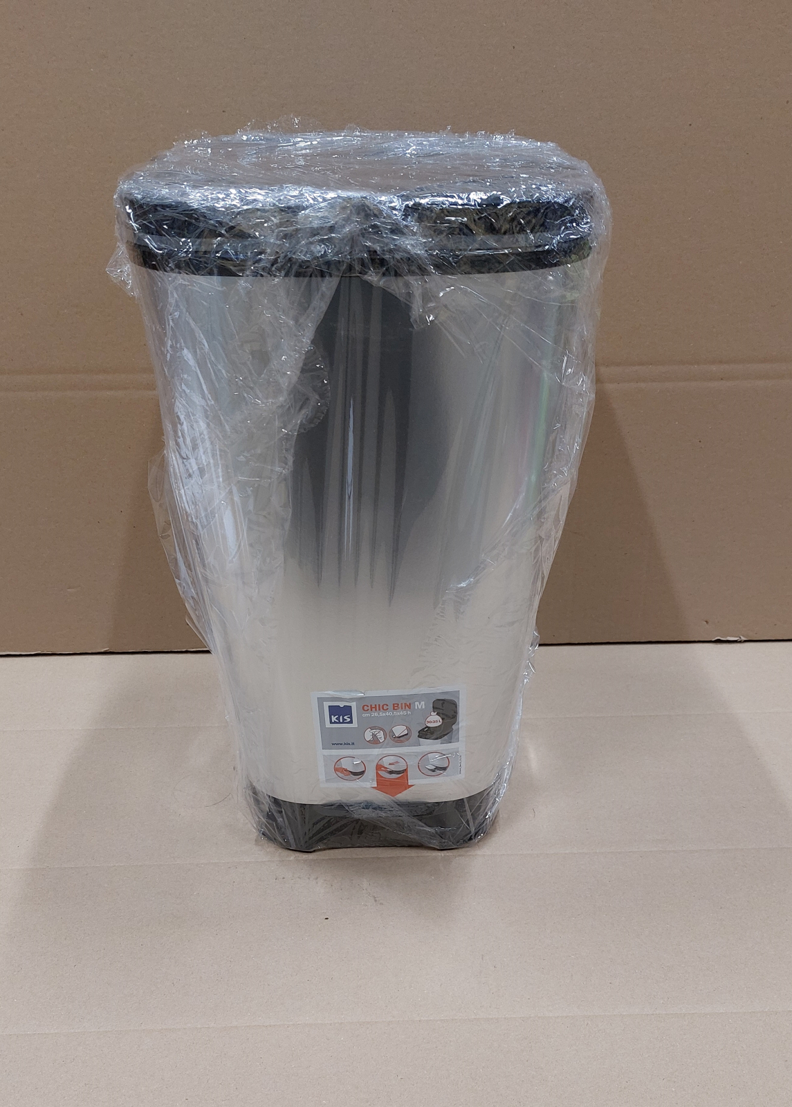 Koš odpadkový KIS Chic Bin M Steel 35l 449 Kč