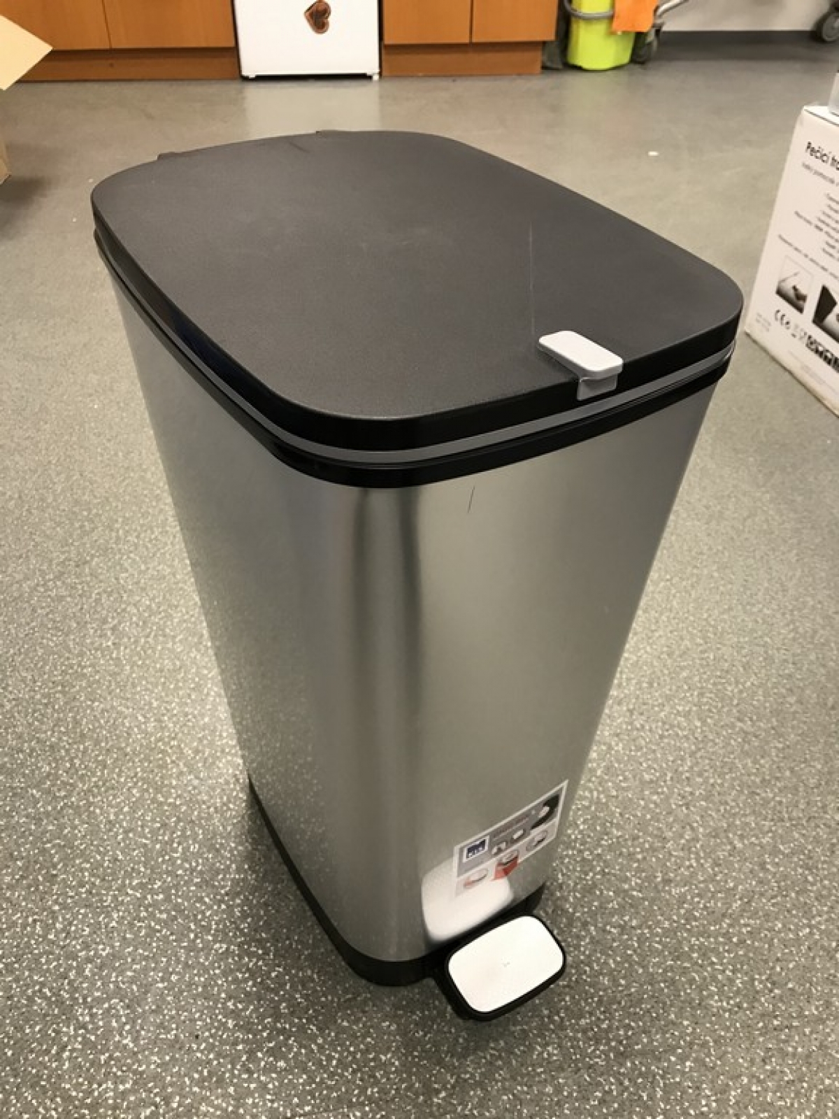 Koš odpadkový KIS Chic Bin L Steel 50l 490 Kč
