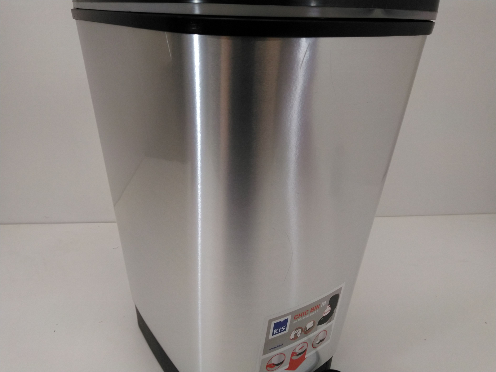 Koš odpadkový KIS Chic Bin M 35l nerez 450 Kč