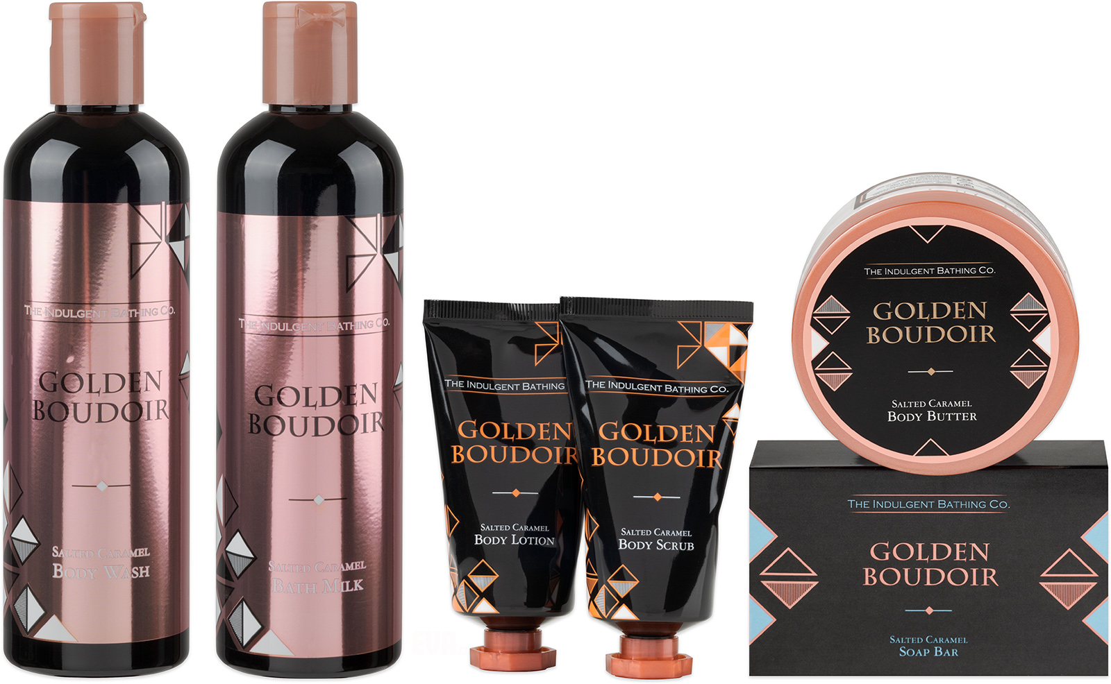 Kazeta Golden Boudior - Salted Caramel - Hand & Body 269 Kč