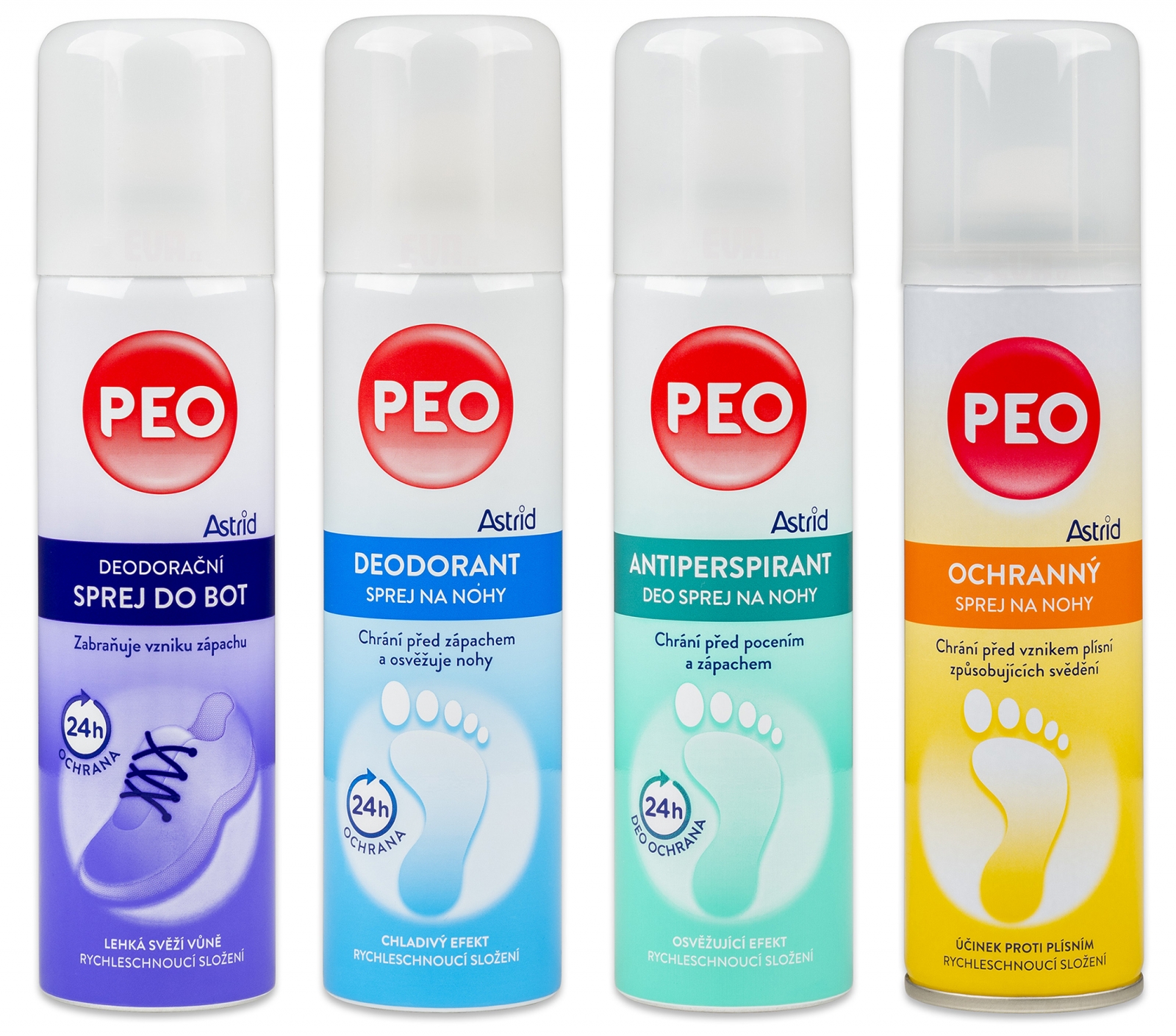 PEO deodorant sprej na nohy 150 ml 59 Kč