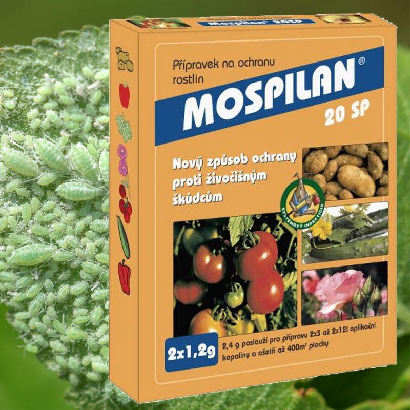 Mospilan 20 SP 2x1.2 g 36 Kč