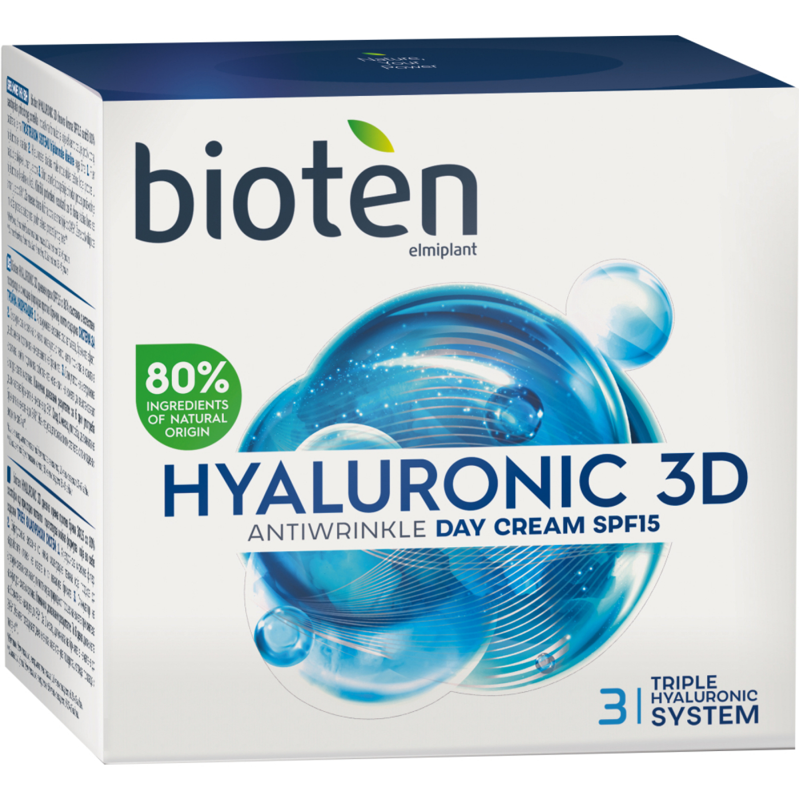 Krém BIOTEN Hyaluronic 3D denní OF15 50 ml 199 Kč
