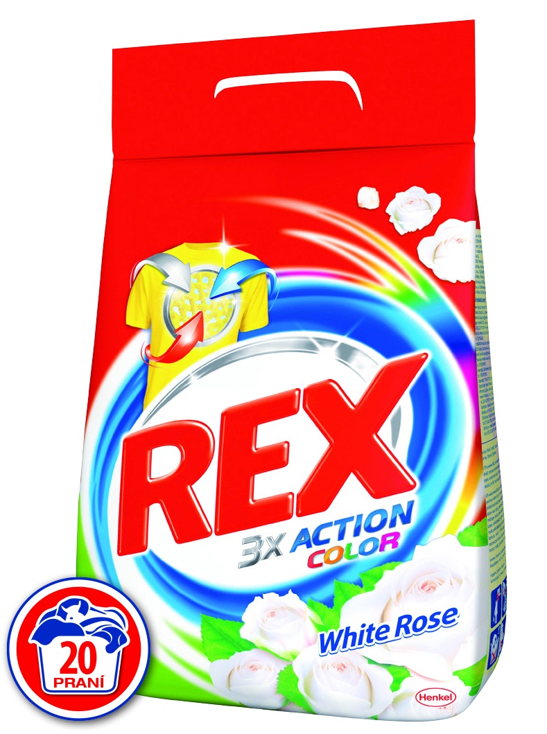 PP REX 2kg/20PD white rose color 89 Kč