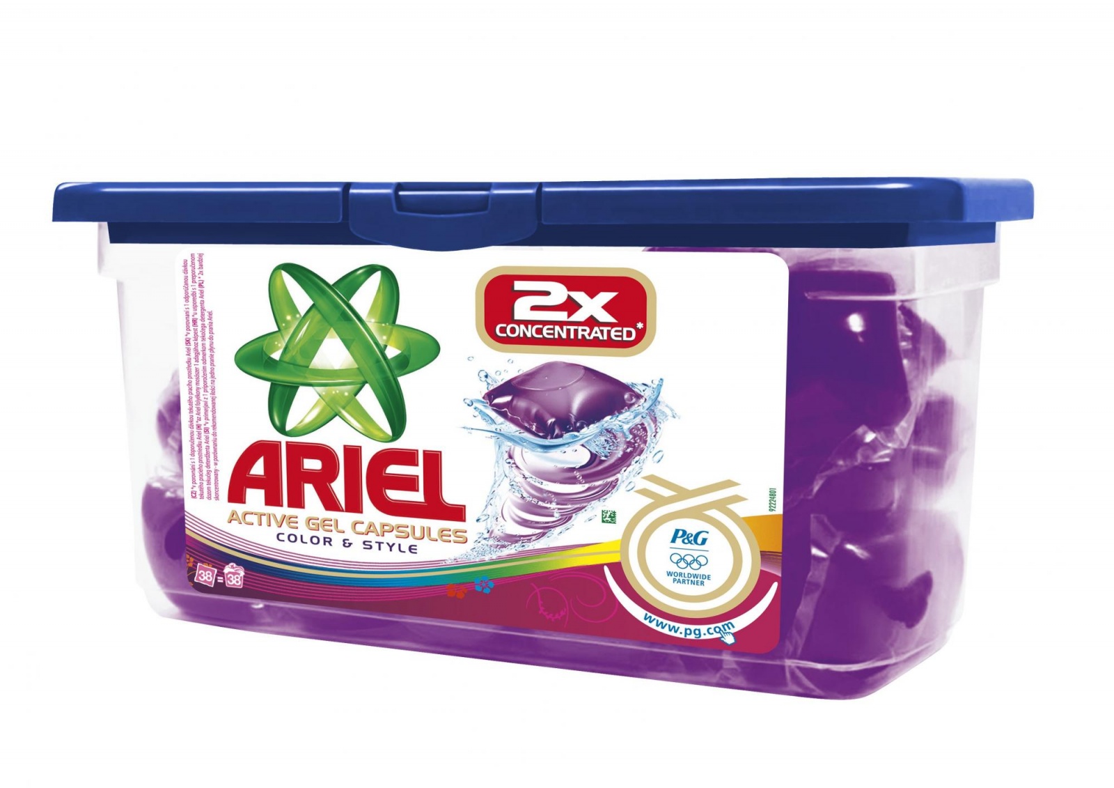 PP ARIEL Tabs 38 Color 189 Kč