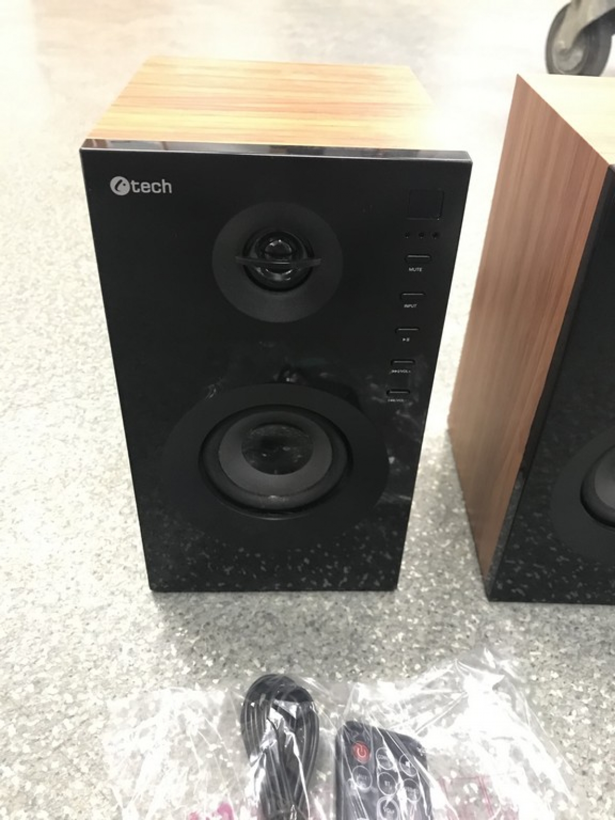 Reproduktory C-TECH SPK-550BT, 2.0, Bluetooth, dálkové ovládání ...