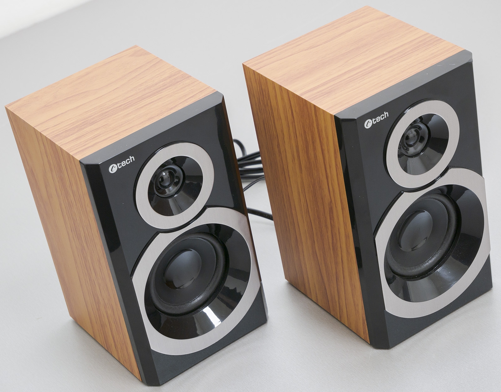Reproduktory C-TECH SPK-310WD, 2.0, dřevěné 490 Kč