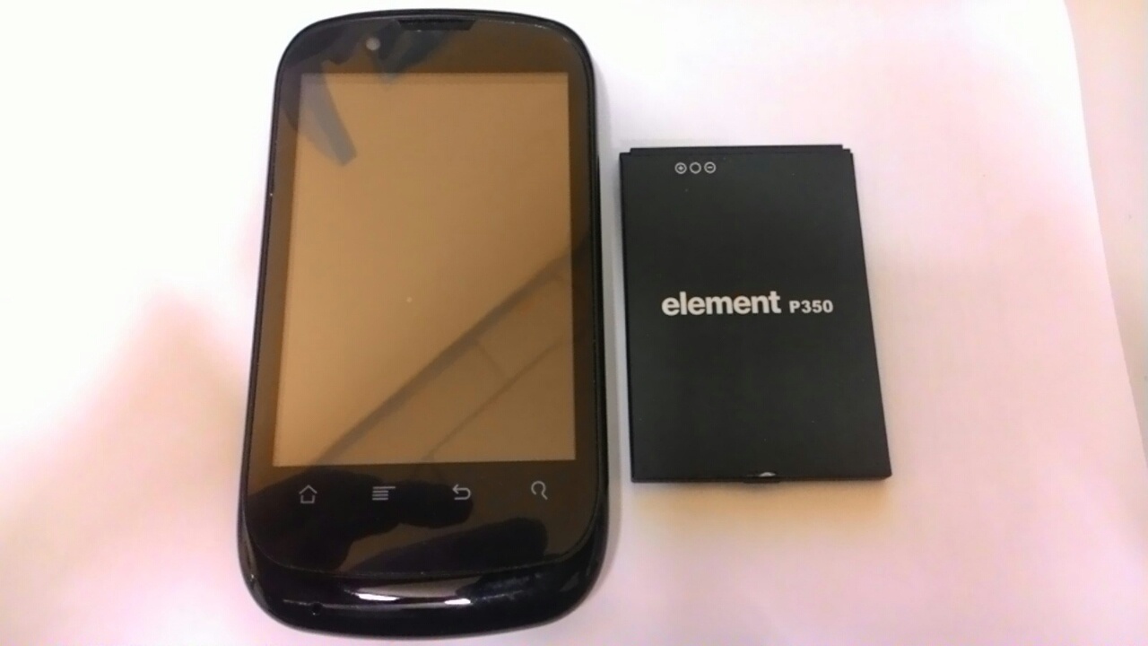 Telefon SENCOR Element P350 Black 890 Kč