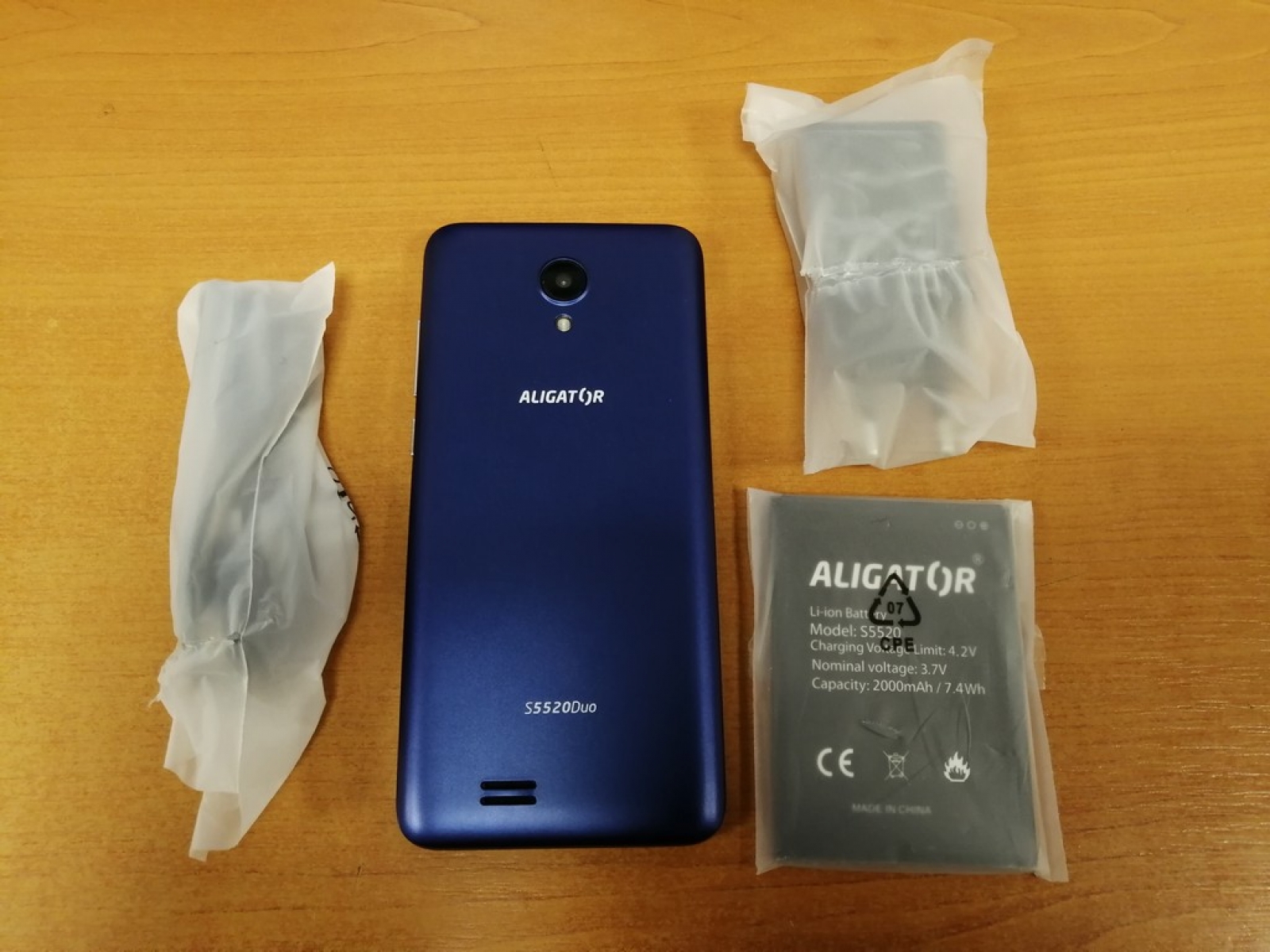 Telefon ALIGATOR S5520 Duo Blue 1390 Kč
