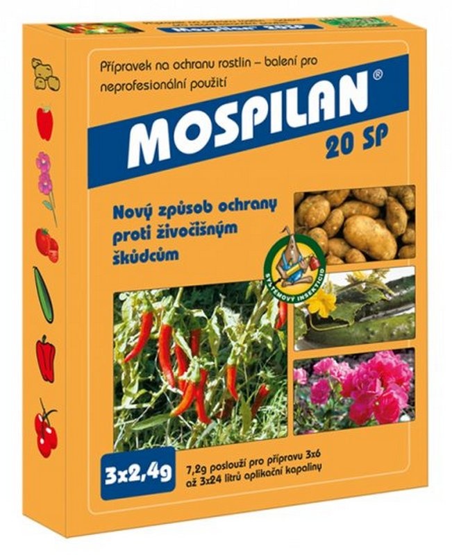 Mospilan 20 SP 3x2,4 g 69 Kč