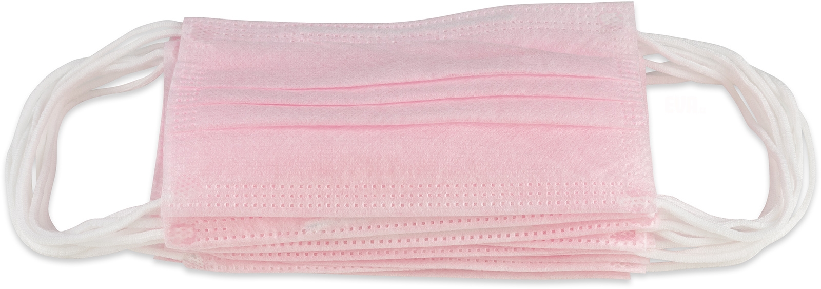 Rouška 10 ks dětská EU růžová 49 Kč