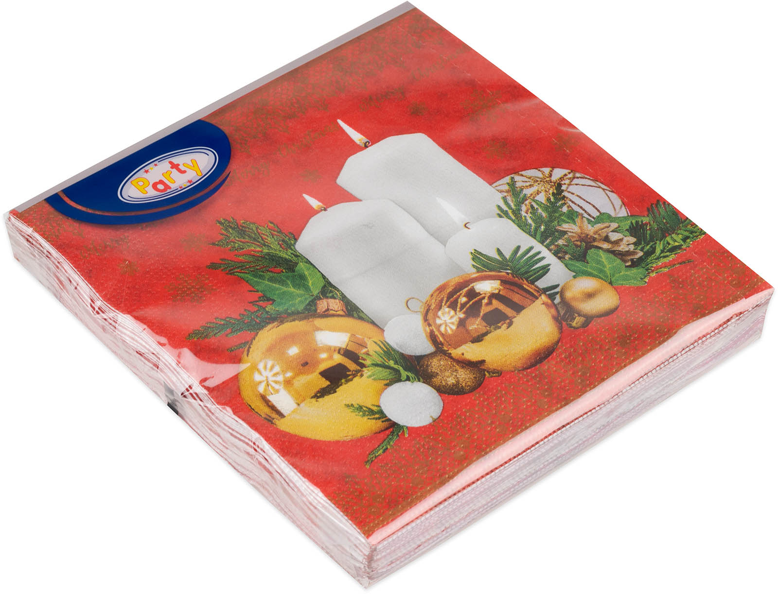 20x ubrousky Vánoční 3-vrstvé 33 x 33 cm, dekor 2 32 Kč